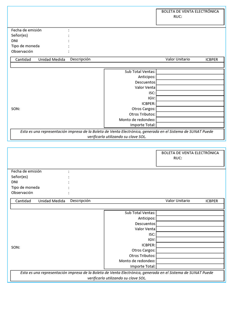 Formato para Rellenar | PDF