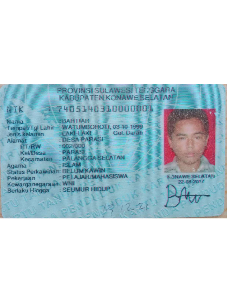 Bahtiar KTP - Compressed | PDF