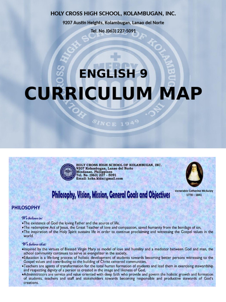 Curriculum Map Grade 9 English 2nd | PDF | Nonverbal Communication ...