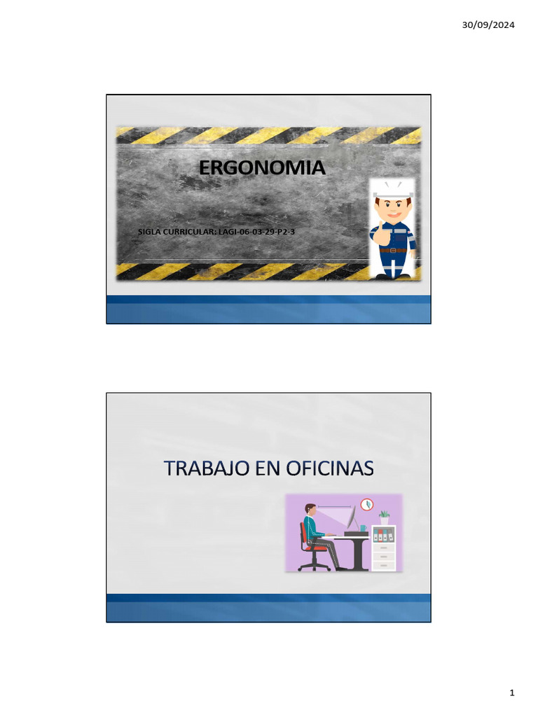 4.2.2 Ergonomia Oficinas | PDF