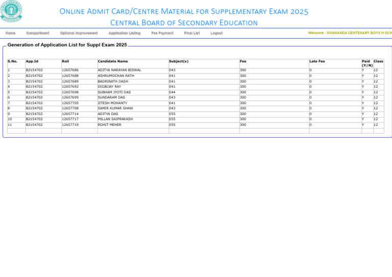 Cbseit - in Cbse Web Comptt SchListApps - Aspx-1 | PDF