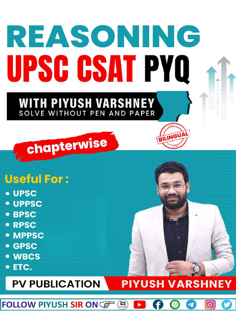 Piyush Varshney CSAT PY Book-Compressed | PDF