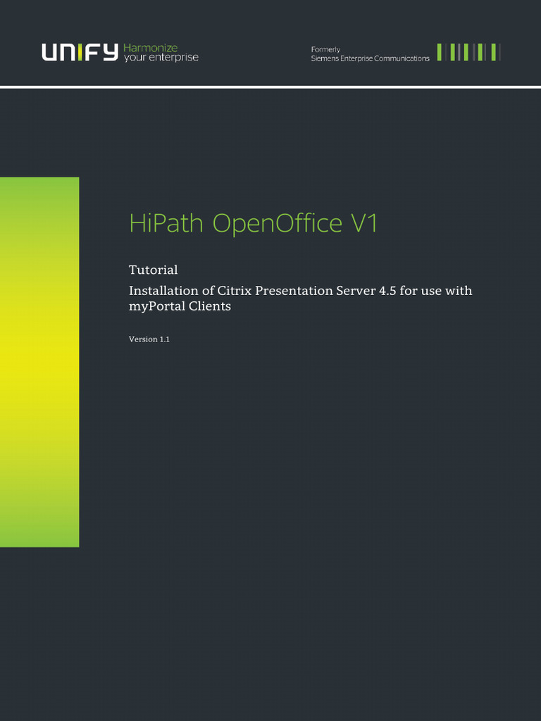 Citrix Presentation Server 4.5 Guide | PDF | Remote Desktop Services ...