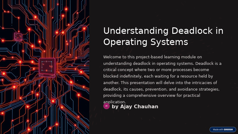 Understanding Deadlock in Operating Systems | PDF