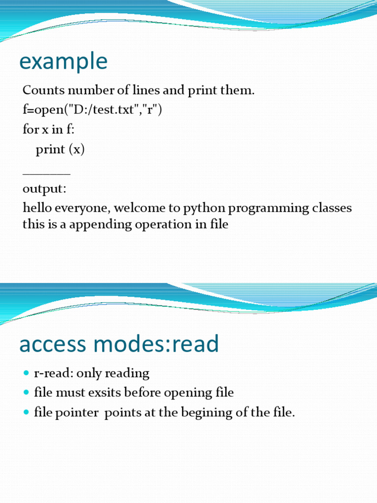Unit III File Handling, Classes - Part3 | PDF