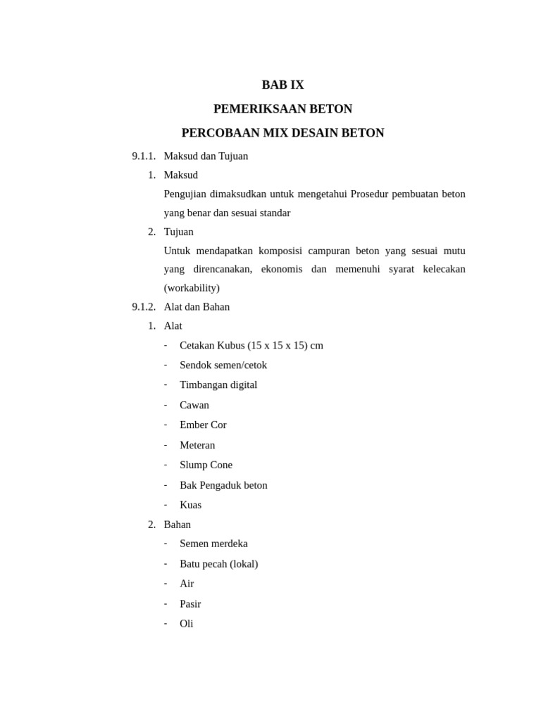 Lab Bahan Mix Desain | PDF