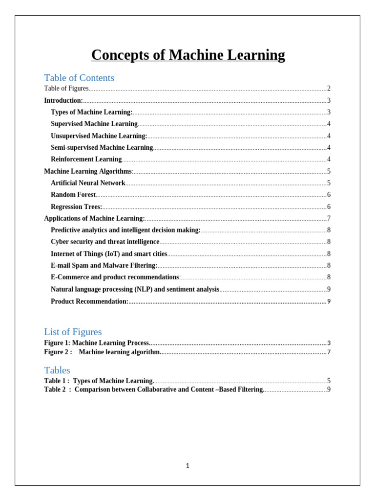 Concepts of Machine Learning | PDF | Machine Learning | Learning