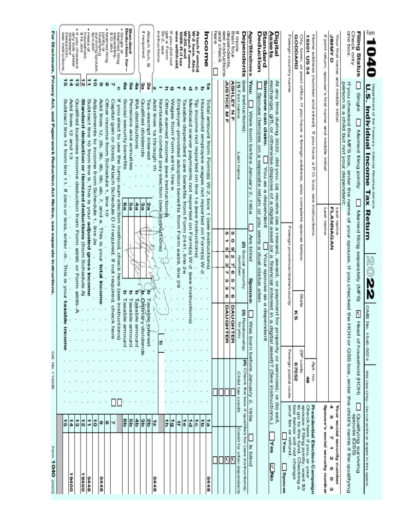 Form Prior Year Unfiled Federal and State 2022 2 | PDF | Irs Tax Forms ...