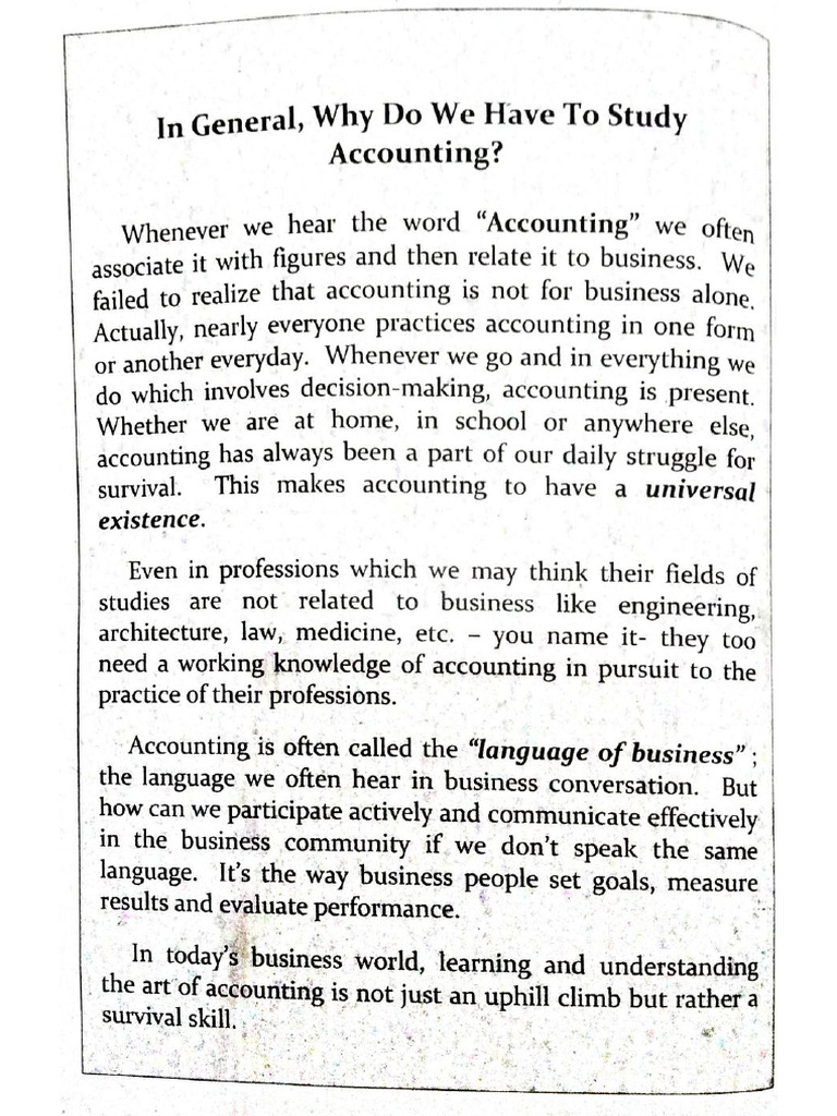 Chapter 1 Fundamentals of Accounting 1 by Rafael M Lopez JR Revised ...