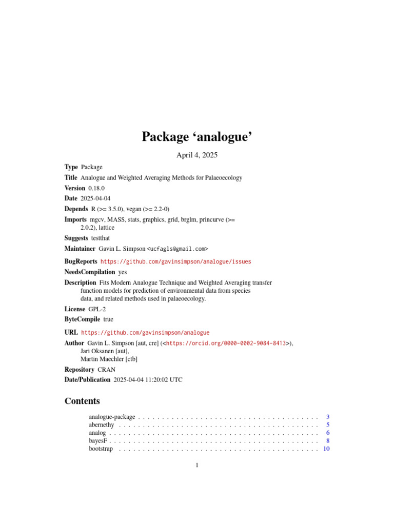 Analogue | PDF | Cross Validation (Statistics) | Regression Analysis