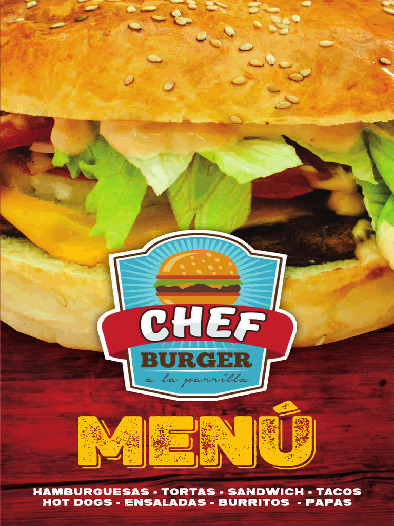 Chef Burger Menú 2 | PDF