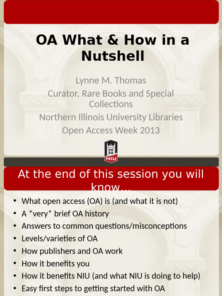 Open Access What and How | PDF | Open Access | Academia