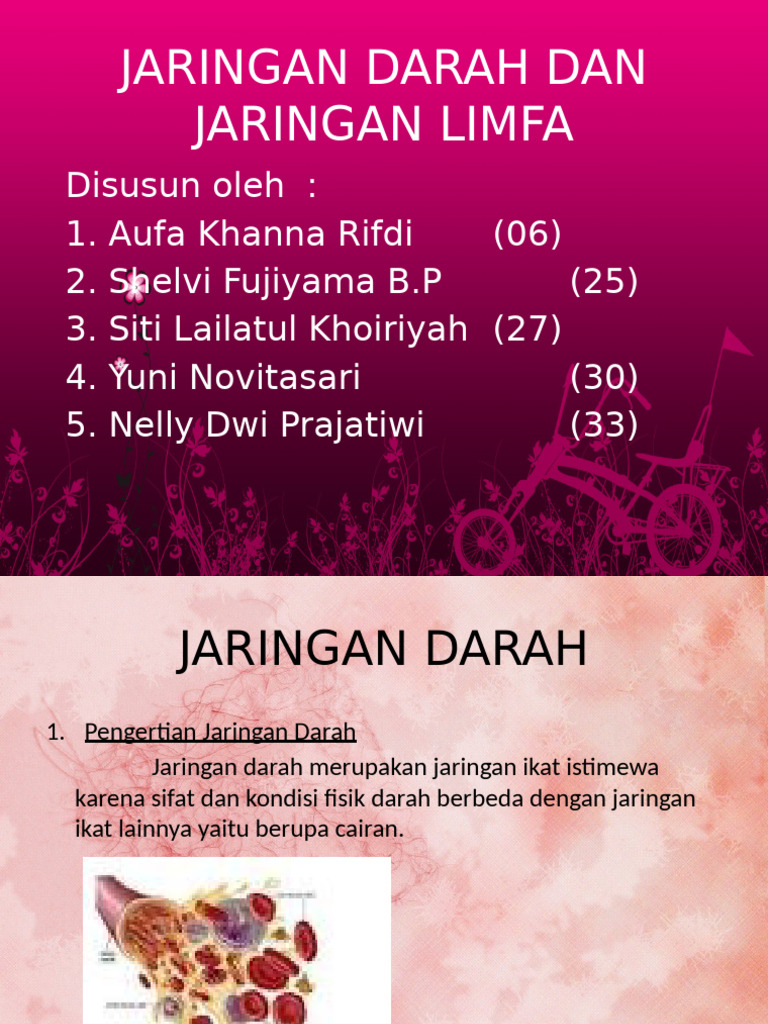 JARINGAN DARAH DAN JARINGAN LIMFA (full) | PDF