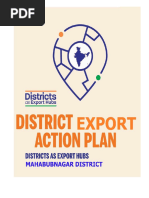 Districts As Export Hubs Initiative | PDF