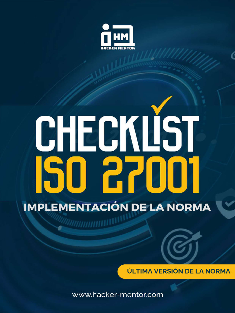 C18a031-7c8d-Fb2b-345f-B7ec36b64c4 Checklist Implementaci N ISO27001 - 2025 | PDF | Auditoría ...