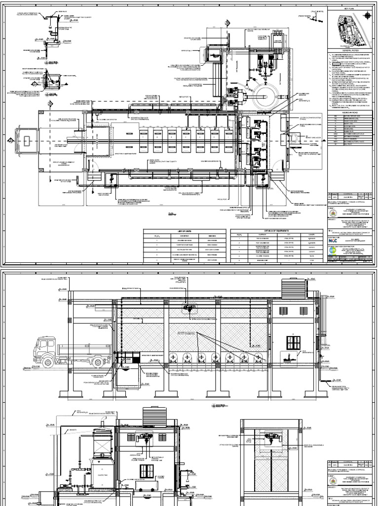 Chlorination House GA Drawing | PDF | Polyvinyl Chloride