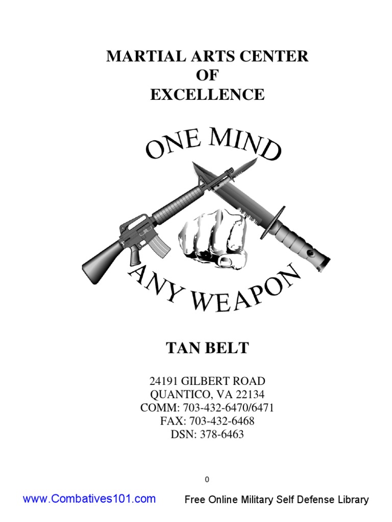 (2004) MCMAP MA-01 the Tan Belt Manual | Anatomical Terms Of Motion | Hand