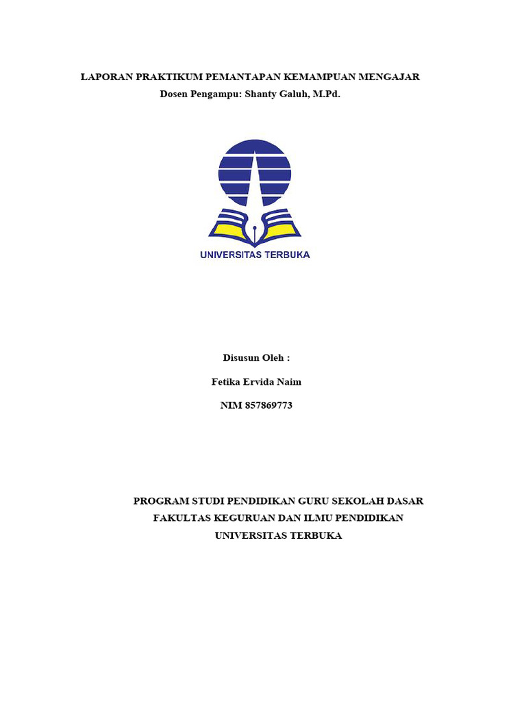 Fetika Ervida Naim - 857969773 - Laporan PKM 2 | PDF
