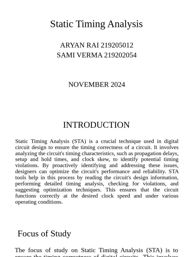 Vlsi Cad Presentation | PDF | Computer Programming | Computing