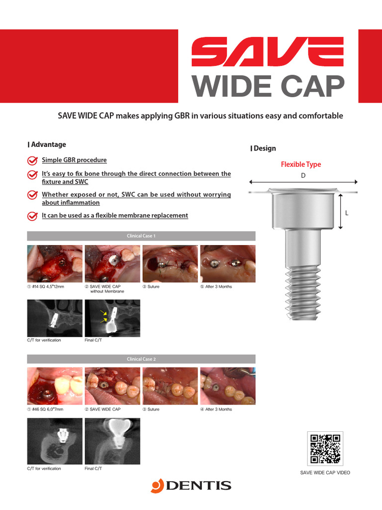 Leaflet Save Wide Cap - Eng 1 | PDF | Clinical Medicine | Surgery