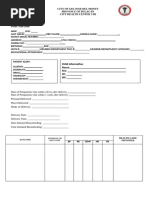 Complete Obstetrical History Form SSS | PDF