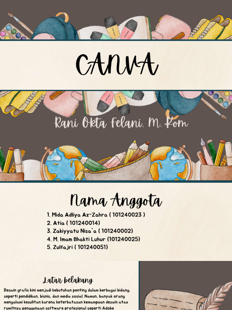Desain Grafis Mudah dengan Canva | PDF