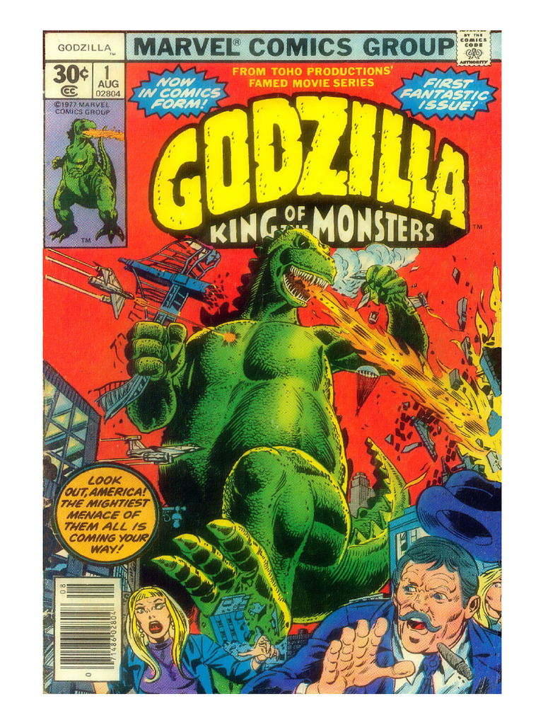 Godzilla King of The Monsters v1 01 | PDF
