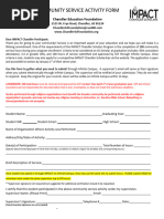Bright Futures Volunteer Hours Log | PDF | Career & Growth
