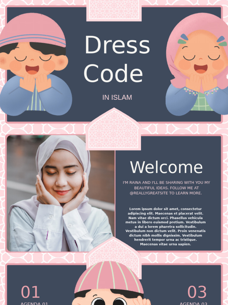 Dress Code in Islam Slides | PDF