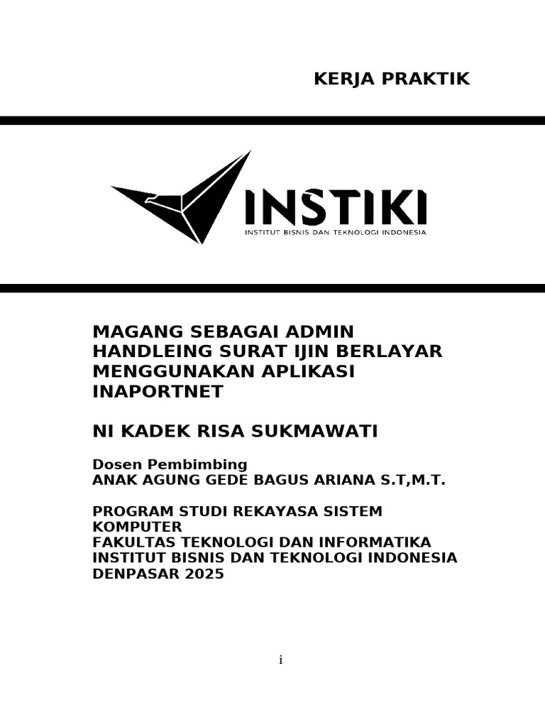 Template KP (RSK) | PDF