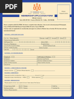 MK Party Membership Form | PDF