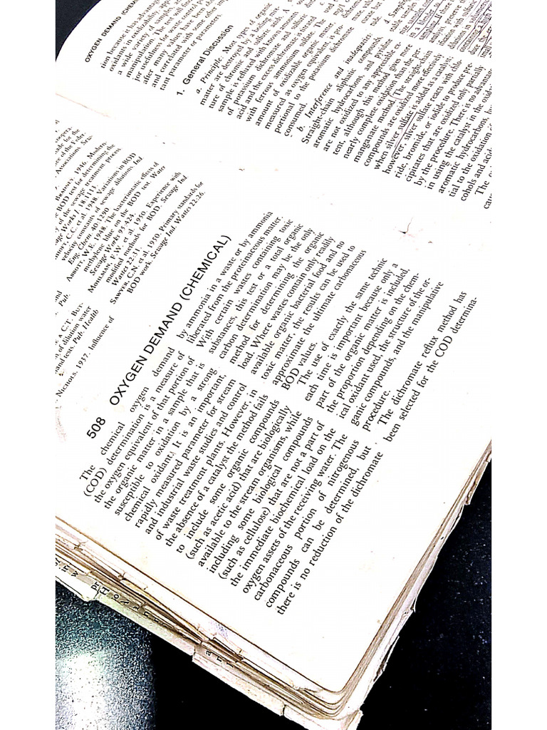 COD Experiment | PDF