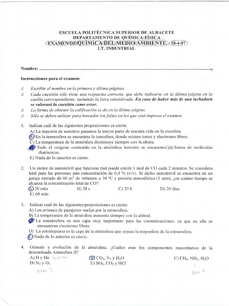 Examenes Tma | PDF