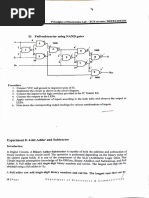 4-Bit Binary Adder and Subtractor | PDF | Teaching Methods & Materials