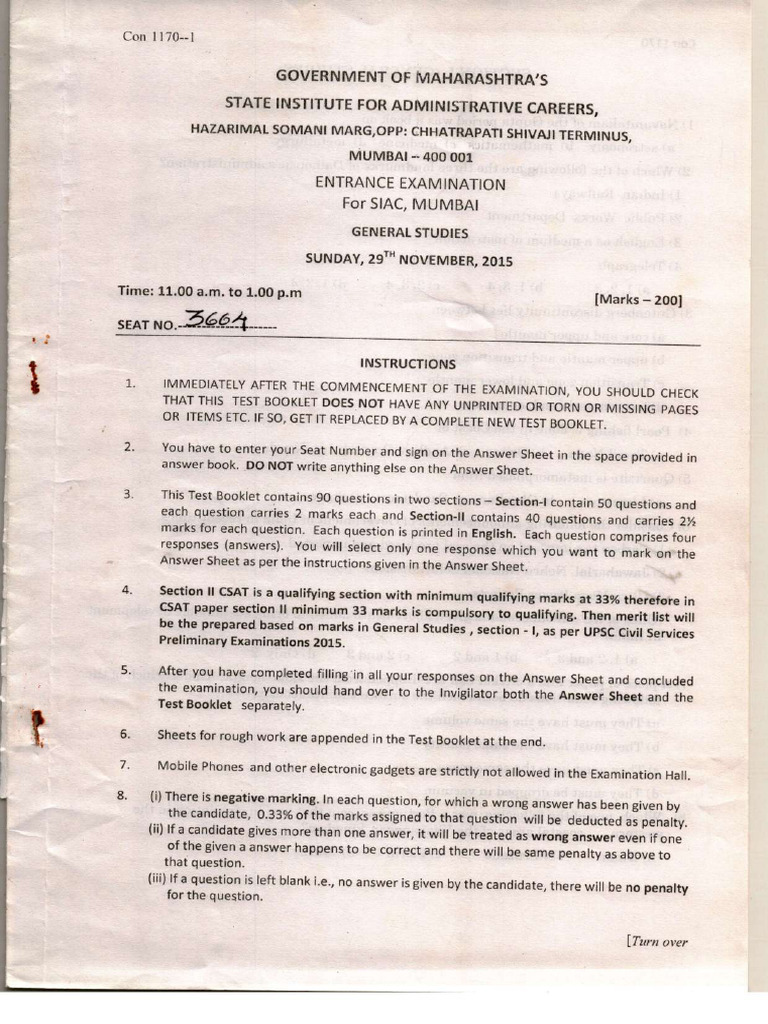 Siac Cet-2015 | PDF | Capacitor | Skin