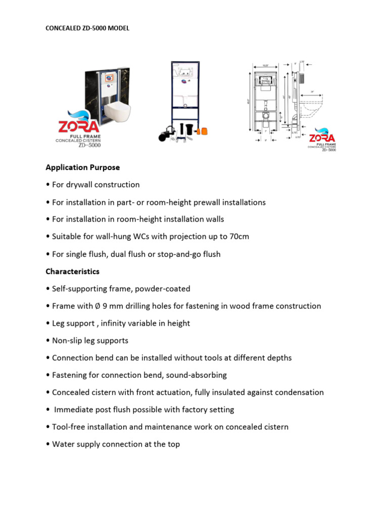 ZD 5000 Model | PDF