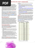 Pathfinder XP Chart | PDF