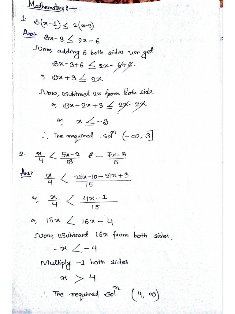 Mathematics Skill Test 2025 | PDF