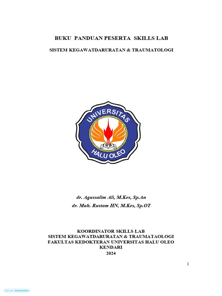 Penuntun CSL Trauma 2024 | PDF