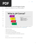 4w's Canva and Template | PDF | Usability | Waste
