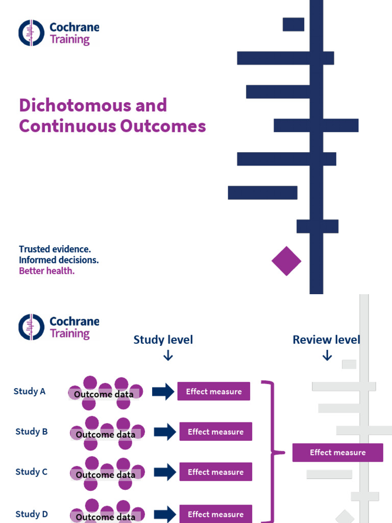 Dichotomous and Continuous Outcomes | PDF | Relative Risk | Standard ...