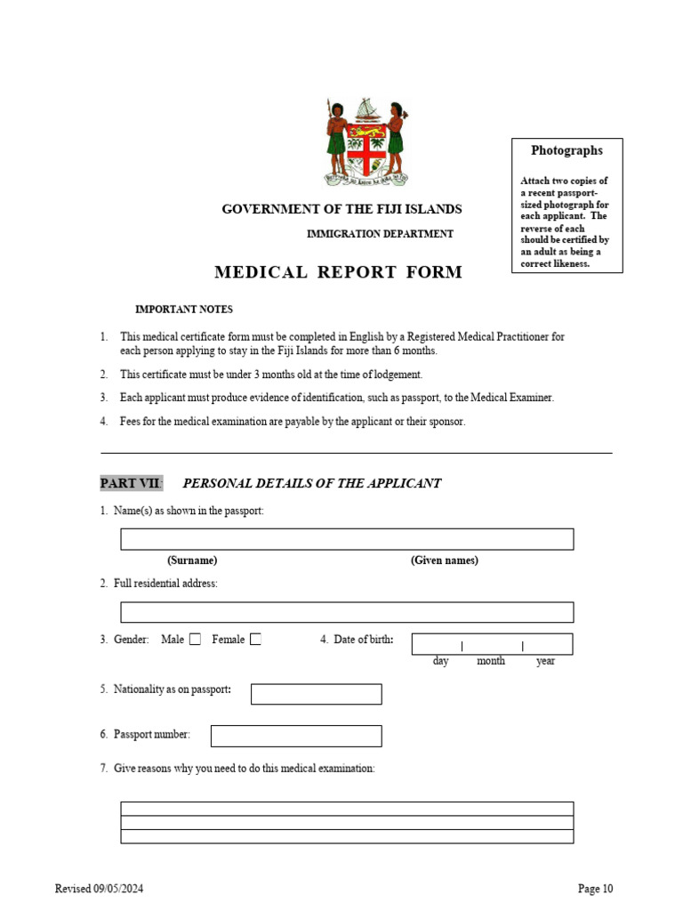 Medical Report Declaration | PDF | Medicine | Diseases And Disorders