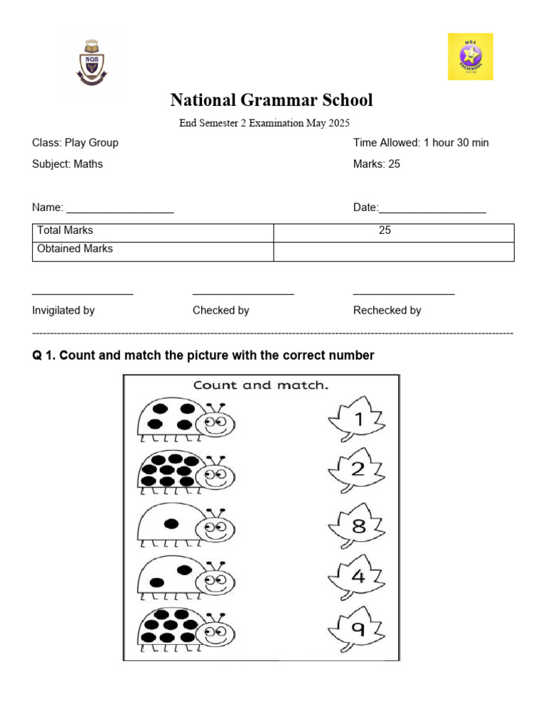 PG Maths Paper | PDF