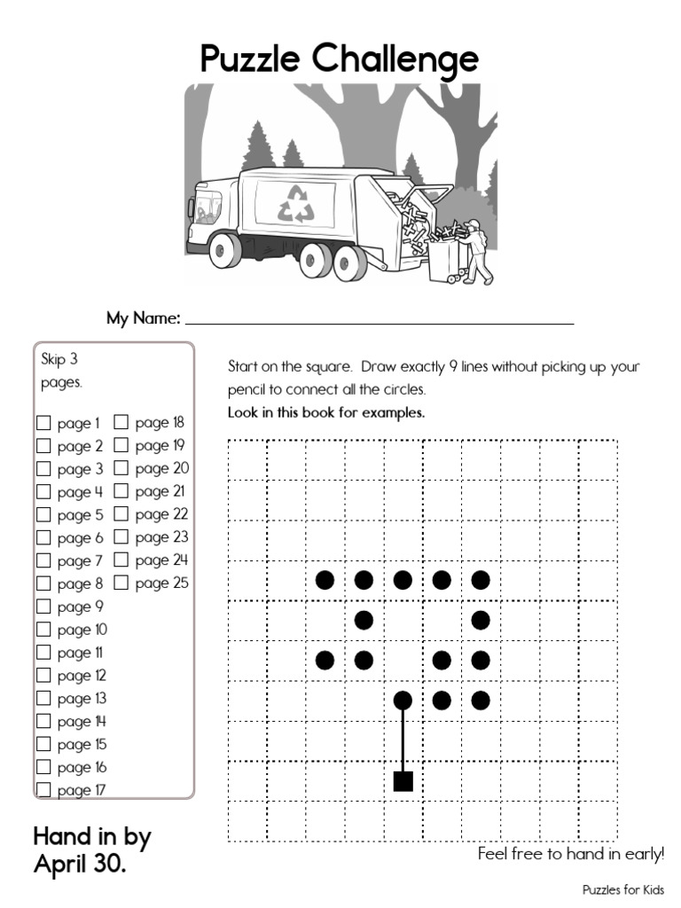 Puzzles For Kids Grade 5 | PDF