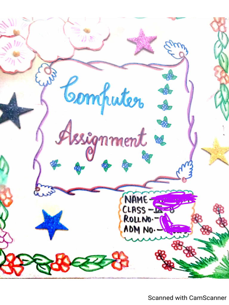 IX Assignment 2024 Sample @aruna | PDF