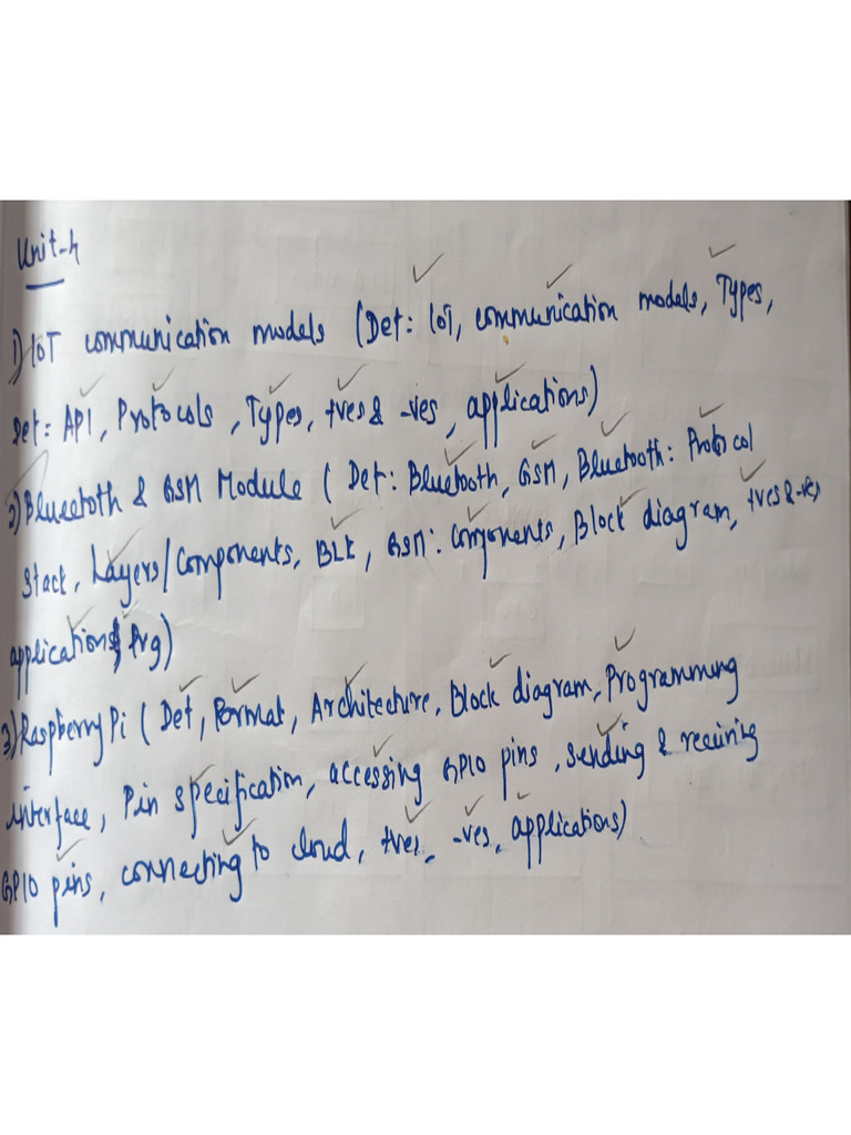 IoT Unit | PDF