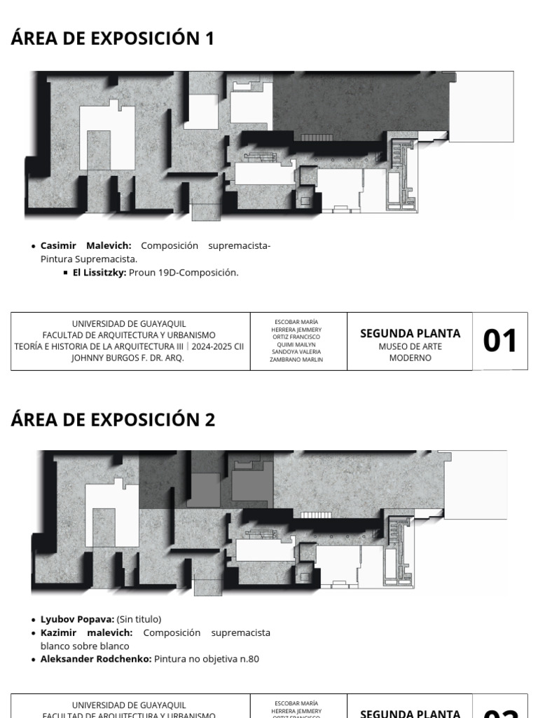 Planos del Museo de Arte Moderno | PDF | Modernismo | Modernidad