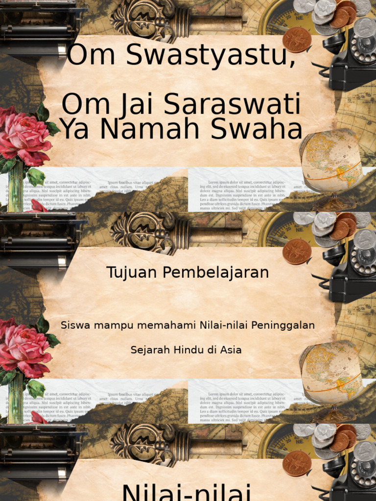 Nilai Peninggalan Sejarah Hindu di Asia | PDF