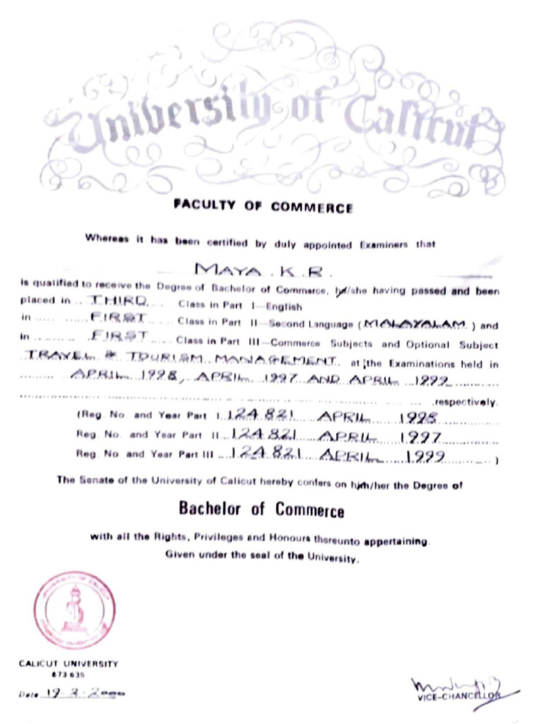 Education Certificate Compressed | PDF