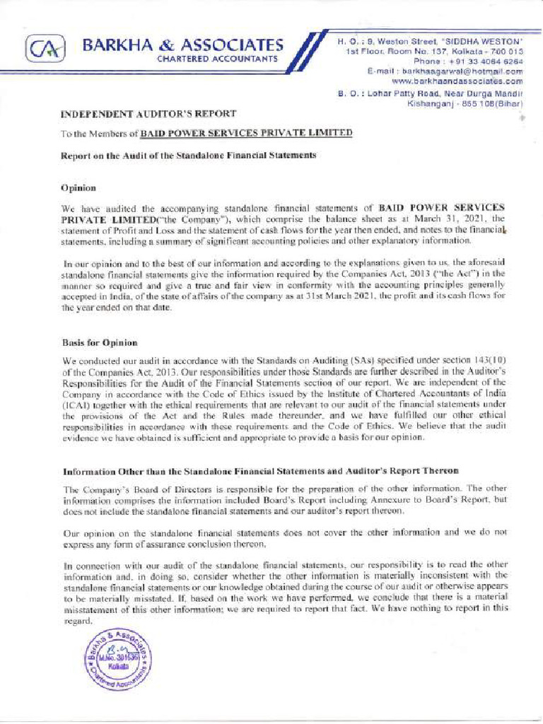 Turnover Certificate | PDF